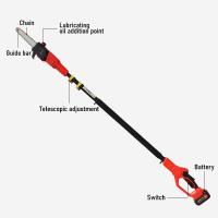 China Essential Tool Professionals Adjustable Telescopic Pole Chainsaw For Tree for sale