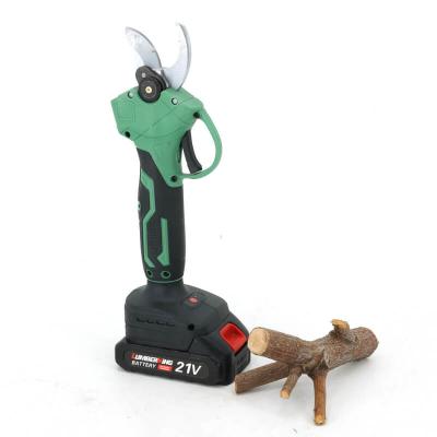 China Professional 21v Battery Powered Garden Tree Pruner Electric Cordless Tree Cutter Pruning Shears for sale