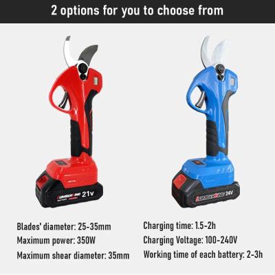 Cina Tesi elettriche per la potatura per giardino Tesi per la potatura senza filiera per giardino con batteria al litio in vendita