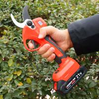 China Garden Tool Lithium Battery Charging Tree Pruner Scissors Wireless Electric Hand for sale