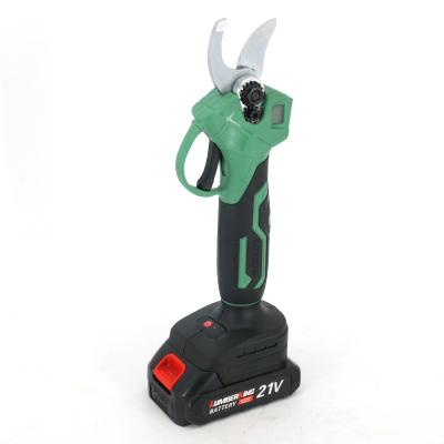 China 30mm Progressive Cutting Machine Battery Hand Held Electric Garden Scissors Cordless Lithium Power Pruning Shear for sale