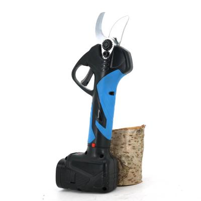 China Professional 21V Brushless Cordless Scissors Hedge Shears Tree Portable Wireless Electric Power Pruning Shear for sale