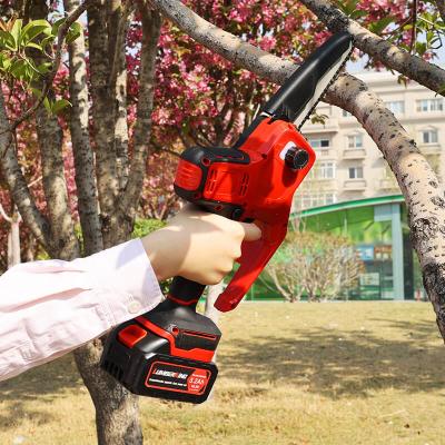중국 새로운 에너지 휴대용 전기 체인톱 6 인치 미니 체인톱 판매용