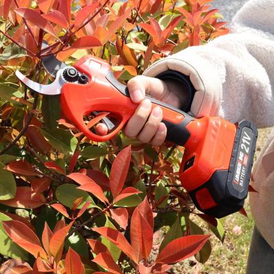 China Electric Pruning Shears Cordless Portable 35mm 2 Gear Pruning Shears With Digital Display For Makita for sale