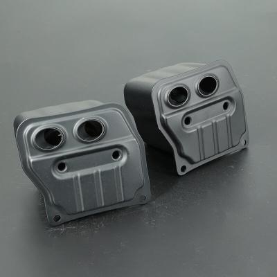 China Gasoline Chainsaw Muffler Assembly Custom Power Tool Exhaust Accessories for sale