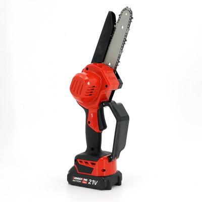 Китай Маленькая беспроводная мини-цепная пила 6 дюймовая электрическая перезаряжаемая бесшовная моторная ручная продается