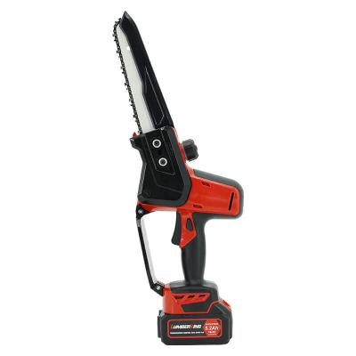 China 8 Inch Mini Electric Chainsaw Cordless Handheld Saw with Brushless Motor and Chain Lubrication System for sale
