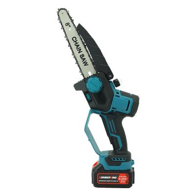 China 8 Inch Cordless Pole Chainsaw Electric Telescopic Long Reach Chain Saw With Auto Chain Oil System for sale