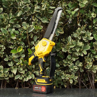 Китай 6-дюймовая портативная электрическая аккумуляторная цепная пила, мини-электрическая пила с питанием от аккумулятора продается