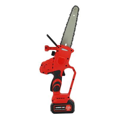 China 8 Inch Battery Powered Electric Chain Saw with Auto Chain Adjustment for Efficient Cutting for sale