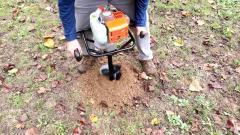 51.7cc 63.3cc Gasoline Earth Auger Post Hole Digger with Drill Bit