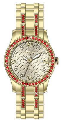 China Diamante na moldura 30.0mm redondos todos os relógios de aço inoxidável para senhoras, relógio da jóia das senhoras à venda