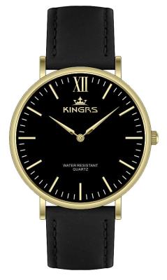China Custom Logo Quartz Hand Watch For Men 20.0 * 18.0mm Leather Strap for sale