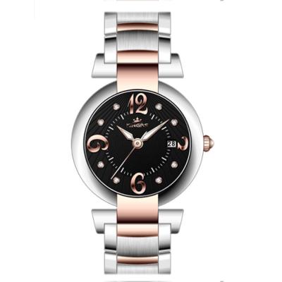 China movt com os relógios de aço inoxidável completos do calendário, o relógio de pulso de aço de 40.0mm japão dos homens à venda