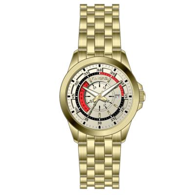 China do movt dobro de japão do seletor de 41.0mm dos homens completos do pulso relógios de aço inoxidável do quartzo, relógio luxuoso de quartzo à venda
