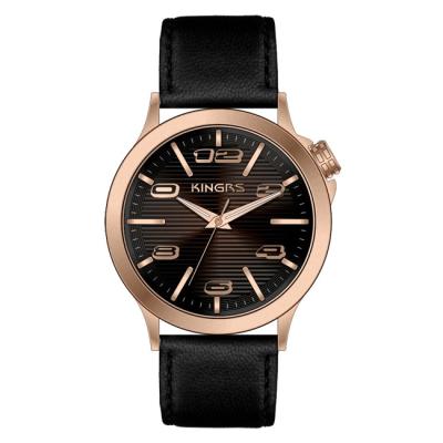 中国 42.0mm の合金の箱人の黒は水晶、流行のメンズ ウォッチを見ます 販売のため