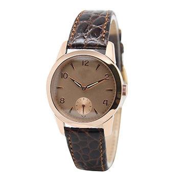 China Cute Ladies Leather Quartz Watch Stainless Steel Case Elegant Wrist Watch for sale