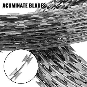 China Low Price Guaranteed Quality Galvanized Razor Flat Barbed Wire Barbed Flat Razor Wire Flat Wrap Razor Wire for sale
