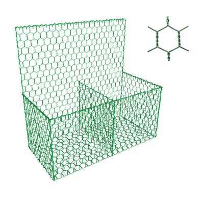 China Wholesale High Quality Custom size PVC coated resistant to corrosion flood protect gabbion mesh for sale