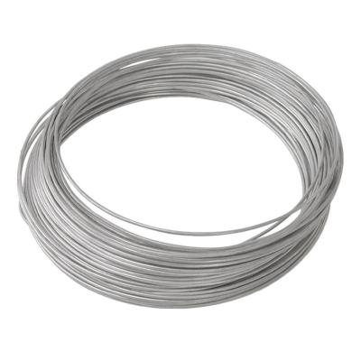 China Cables de acero al carbono electro galvanizados de alta calidad BWG16 18 para construcción y malla de alambre en venta