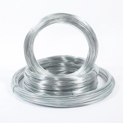 China Cables de acero al carbono electro galvanizados de alta calidad BWG16 18 para construcción y malla de alambre en venta