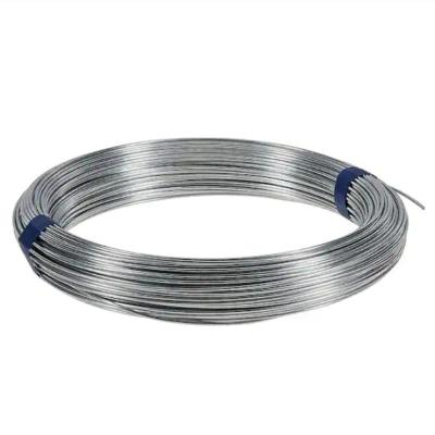 China Cables de acero al carbono electro galvanizados de alta calidad BWG16 18 para construcción y malla de alambre en venta