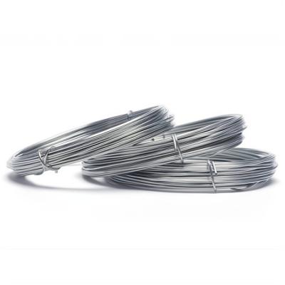 China Cables de acero al carbono electro galvanizados de alta calidad BWG16 18 para construcción y malla de alambre en venta