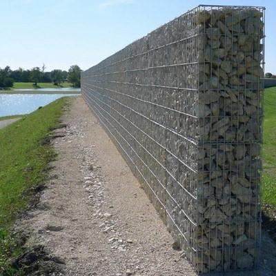 Quality 100x80x30cm Welded Gabions/gabion Stone Fence Welded Gabion Basket Product for sale