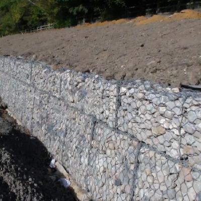 China Galvanized Retaining Iron Wire Mesh Gabion Box Kenya 2x1x1m Gabion Baskets  gabion baskets Galvanized for sale