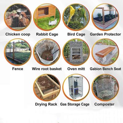 China Guaranteed Quality Unique Factory 1/4 Inch 1/2inch l Welded Iron Wire Mesh/wire Mesh Welded Netting Farm Fence Roll for sale