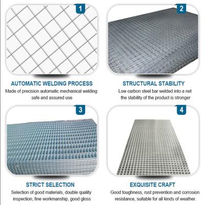 China Ce Certificated Approved 3x3 Galvanized Cattle Welded Wire Mesh Panel Welded Wire Mesh Fencing Panels for sale