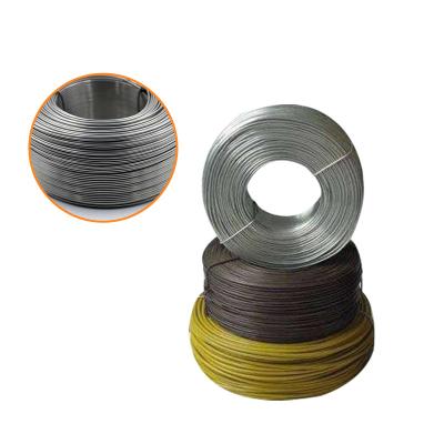 China Economical Custom Design Yellow PVC Coated Baling Wire for Baling Building Supplies for sale