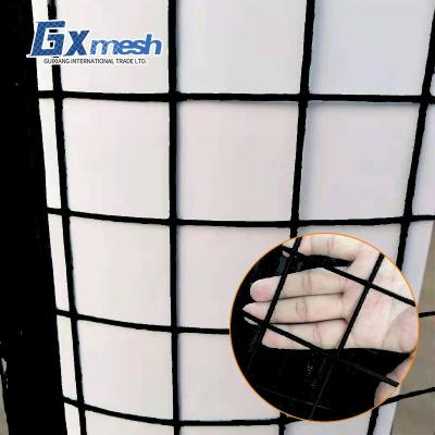 China 0.2m-2m Height Anping Direct Guaranteed Welded Wire Mesh Black PVC 1x1 for Chicken Coop for sale