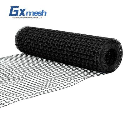 China 0.2m-2m Height Anping Direct Guaranteed Welded Wire Mesh Black PVC 1x1 for Chicken Coop for sale