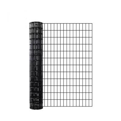 China 0.2m-2m Height Anping Direct Guaranteed Welded Wire Mesh Black PVC 1x1 for Chicken Coop for sale