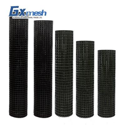 China 0.2m-2m Height Anping Direct Guaranteed Welded Wire Mesh Black PVC 1x1 for Chicken Coop for sale
