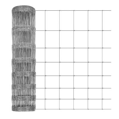 China Cercas de campo de alambre tejido Galvanizado Cercas de granja de ovejas Precio de fábrica/ 2.2mm 2.5mm 2.7mm Cercas de granja de alambre en venta