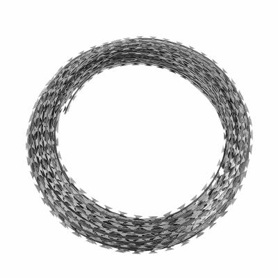 2023 Venta en caliente Eléctrica / En caliente Bajada Galvanizado Razor Barbed Wire Bulk Concertina Precio de malla de alambre