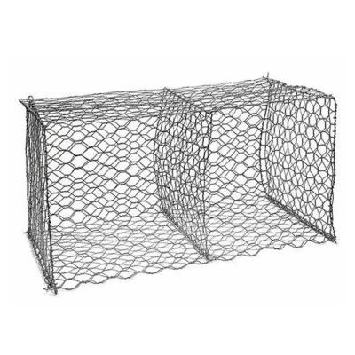China Directly Supply 1X1X1 Galvanized Hexagonal Wire Mesh Gabion Box for Flood Control for sale