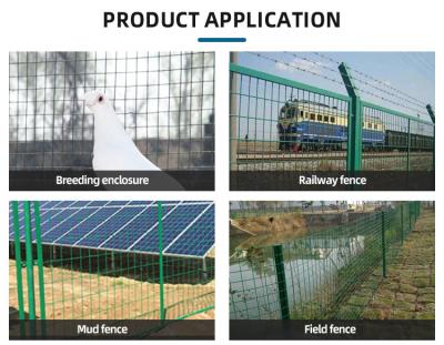 China Construcción Rollo de cerca de malla de alambre soldado con revestimiento de PVC resistente galvanizado en buen estado en venta