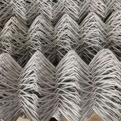 China Metal Frame Chain Link Fence Double Swing Gate for Long-lasting Fencing Solution for sale