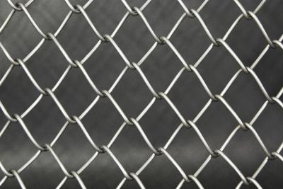 China Metal Frame Chain Link Fence Double Swing Gate for Long-lasting Fencing Solution for sale