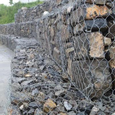 China 10X12 Gabion Box and Heavy Hexagonal Wire Nettings for Strengthening Retaining Wall for sale