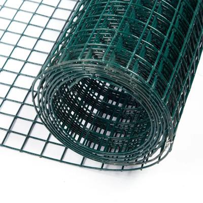 China Servicio de procesamiento de flexión Rollo de malla de alambre de hierro soldado con revestimiento de PVC electro galvanizado en venta