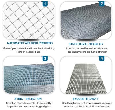 China Technique Welded Mesh 3x3 Galvanized Cattle Welded Wire Mesh Panel 20-200mm Aperture for sale