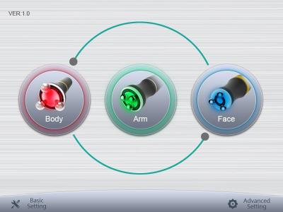 Cina Mini Multipolar Radio Frequency Machine per il rafforzamento della pelle in vendita