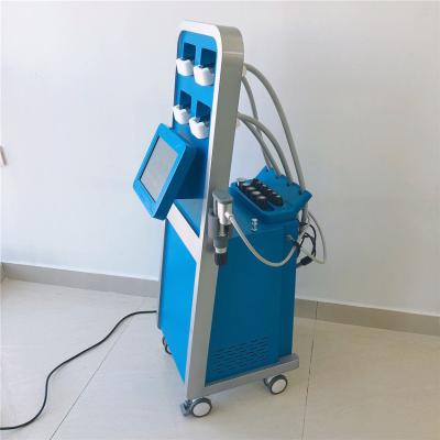 China het Bevriezen van 4 koele stootkussenscryolipolysis Draagbare Vette de therapiemachine van de Luchtdruk, de Niet-invasieve Machine van het Lichaamsvermageringsdieet Te koop