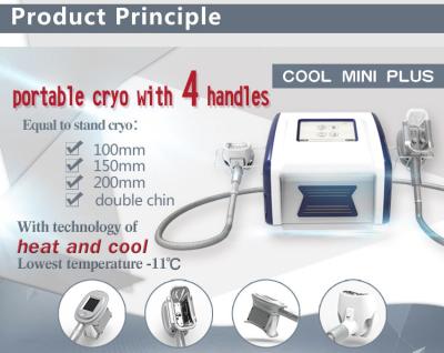 China 0-80 máquina de congelação gorda de Kpa Cryolipolysis com o tela táctil largo de uma cor de 8 polegadas à venda