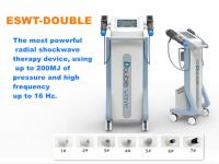 China 1-16Hz ESWT Therapy Machine for ED Treatment and Cellulite Reduction with Dual Handles for sale