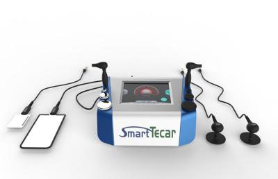 Китай Двойное оборудование диатермии микроволны RF Tecar машины диатермии терапией Tecar ручки 80mm для мышцы ослабляет продается
